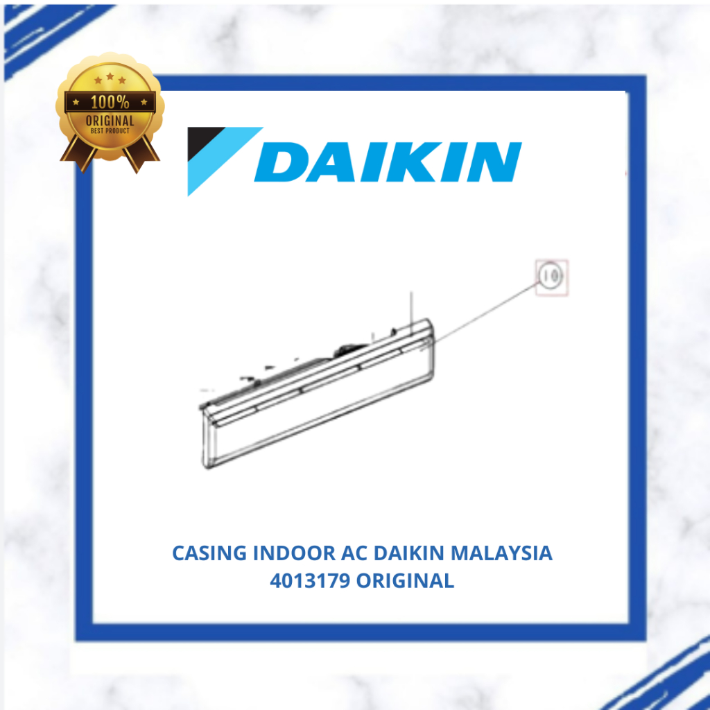 Malaysia DAIKIN AC INDOOR CASING 4013179 Original FTV60CXV14 | Shopee ...