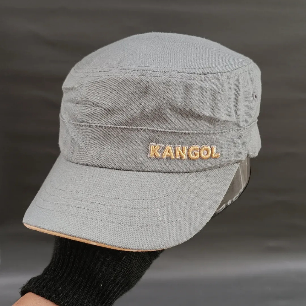 Kangol Polka Army Men's Commando Cap Olive Green Cap | Shopee Malaysia