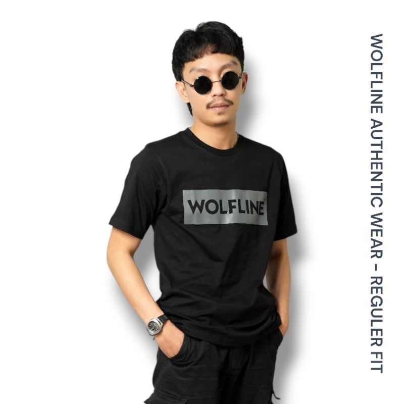 KATUN Wolfline premium cotton combad 100% block series t-shirt | Shopee ...