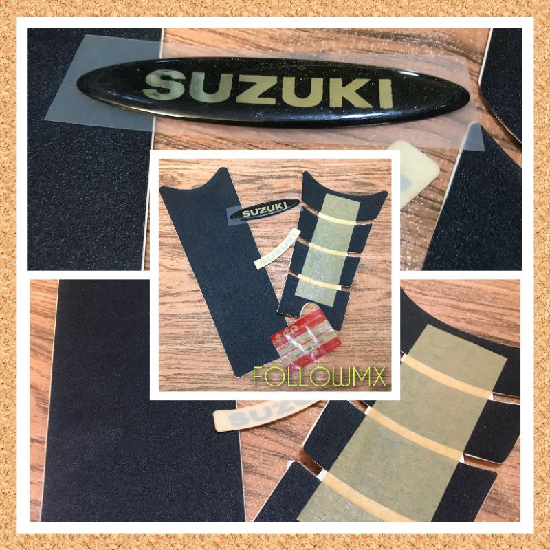 Suzuki shogun sticker emblem suzuki shogun sticker legshield shogun new ...