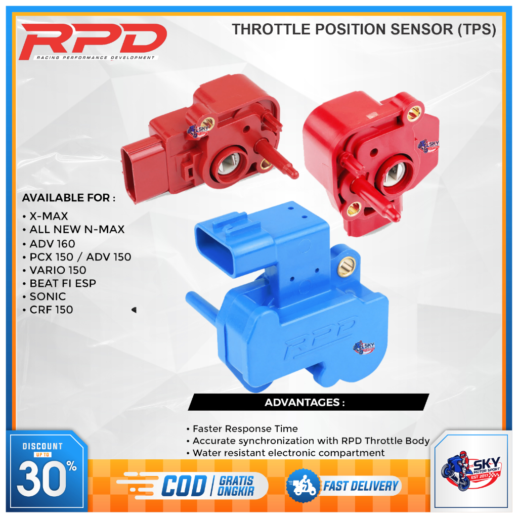 TPS RPD Nmax Xmax Vario Beat Sonic Adv Pcx CRF Original | Shopee Malaysia
