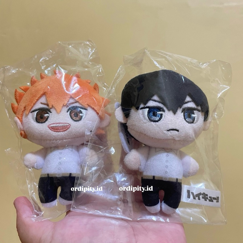 MERCH HAIKYUU x ROUND1 ORI DOLL HINATA SHOYO KAGEYAMA TOBIO MASCOTT ...