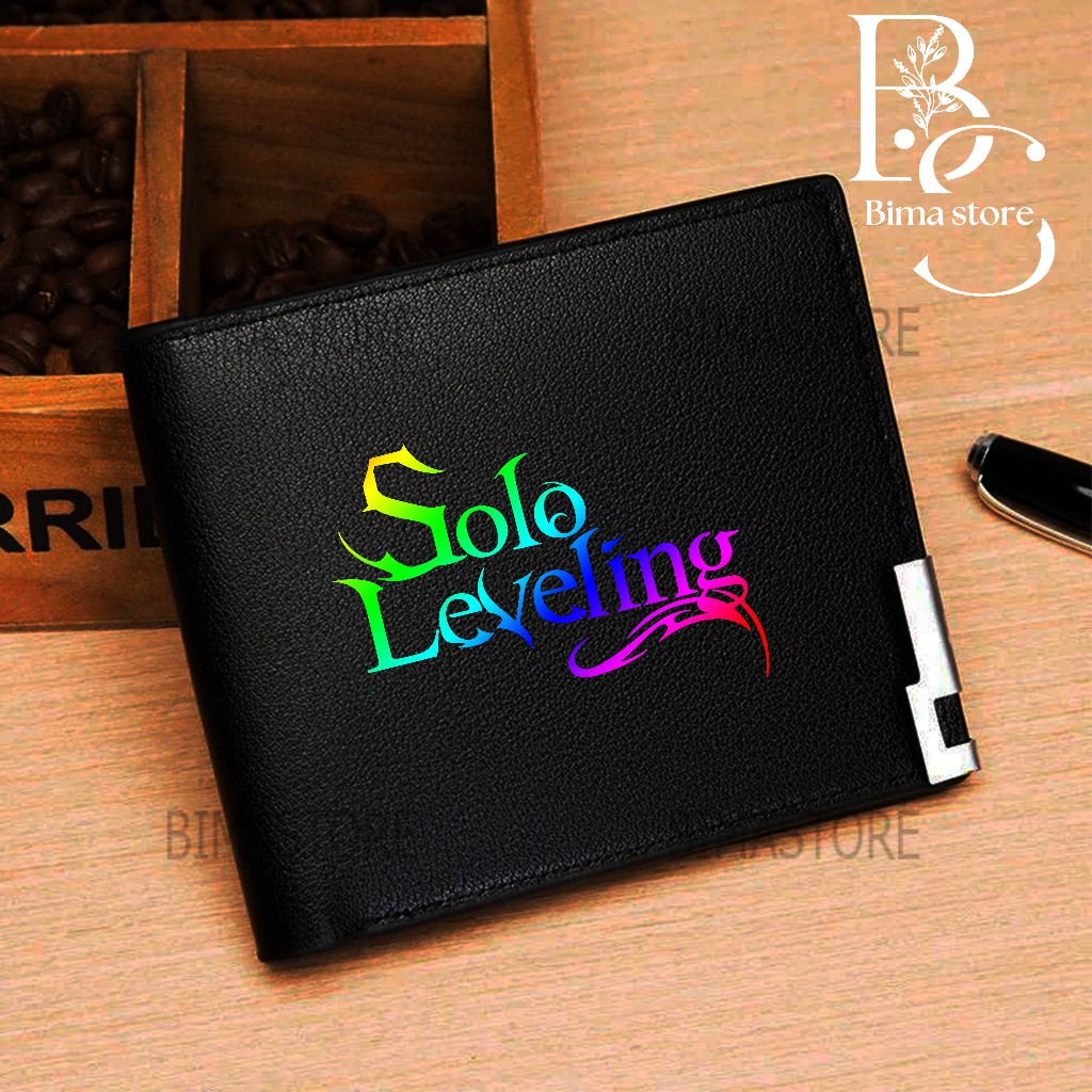 Bima Store Solo Leveling Leather Wallet / SL anime folding wallet / you ...