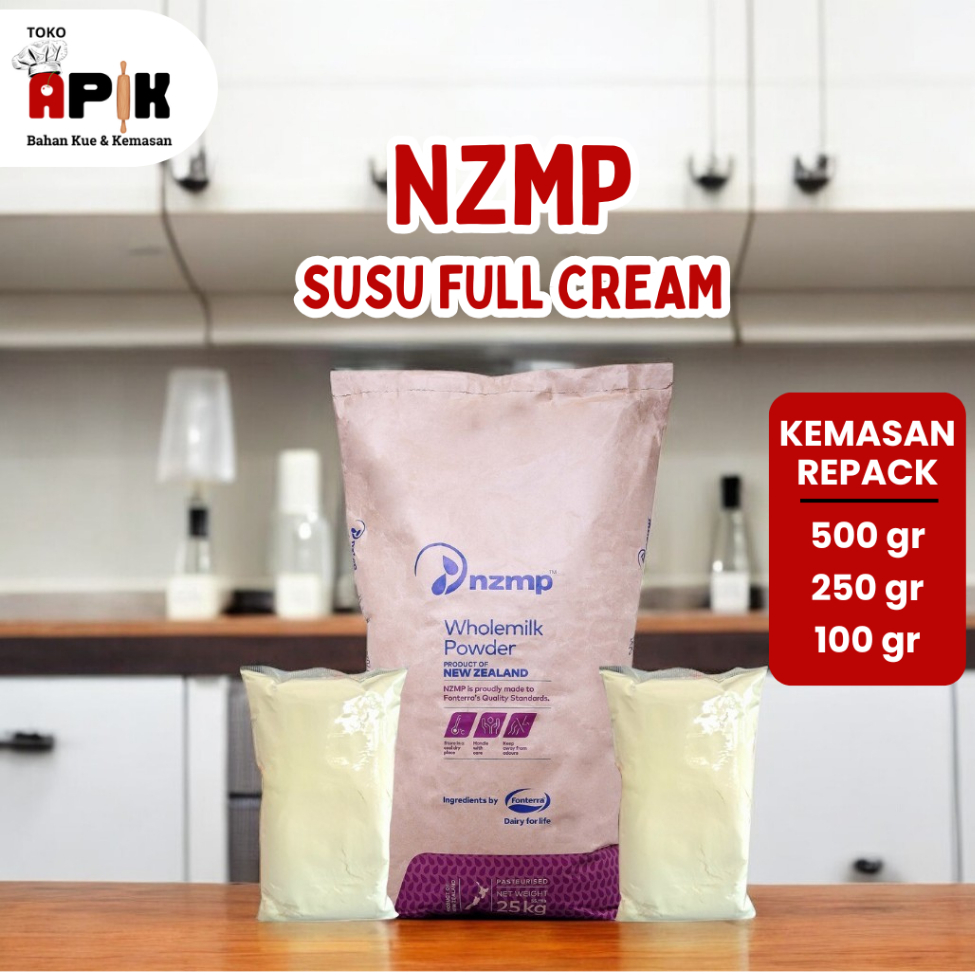 Full Cream Nzmp Anchor Wholemilk Milk Repack Packaging 500 250 100 Gr ...