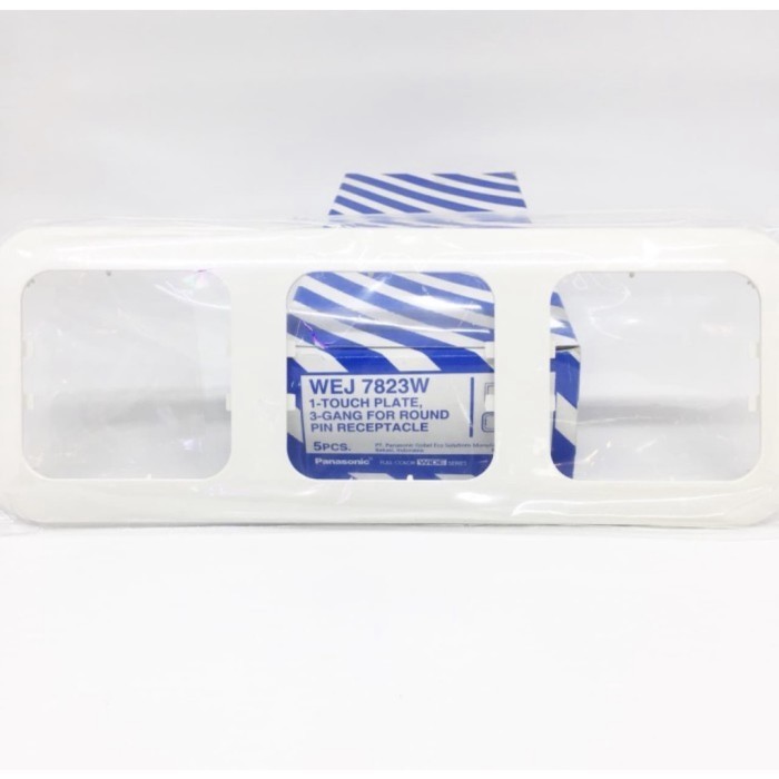 Panasonic Frame Triple Plate 3 Gang (WEJ-7823W) | Shopee Malaysia