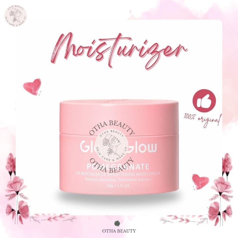 G2glow Brightening Moisturizer Niacinamide 5% Pomegranate 30g | G2g ...