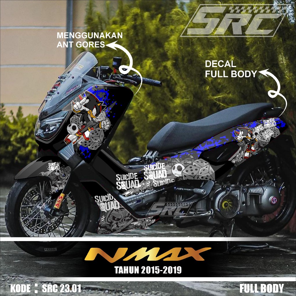Full Body Decal Sticker Yamaha Nmax Old Old 2015 2016 2017 2018 2019 ...