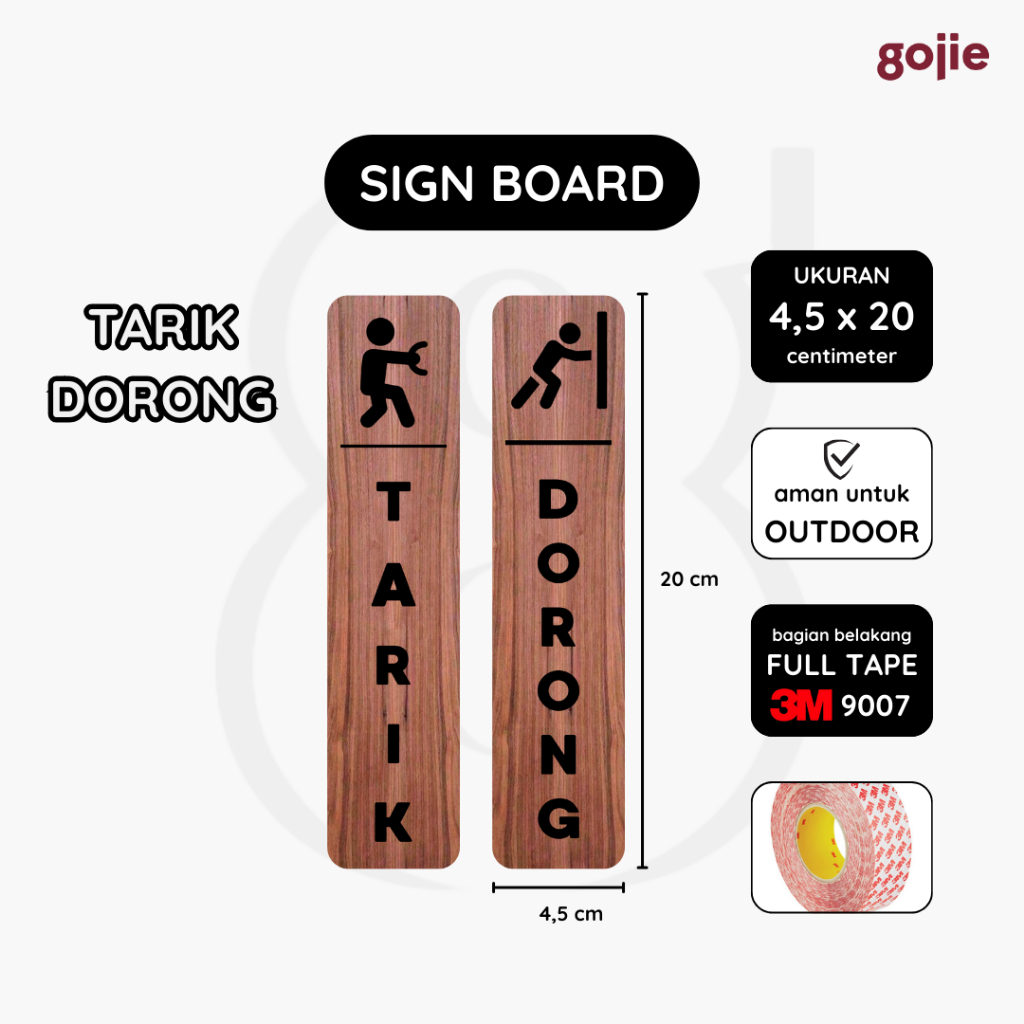 PULLING SIGN BOARD - UNIQUE WOODEN PUSH | SIGNAGE WOOD PATTERN FULL ...