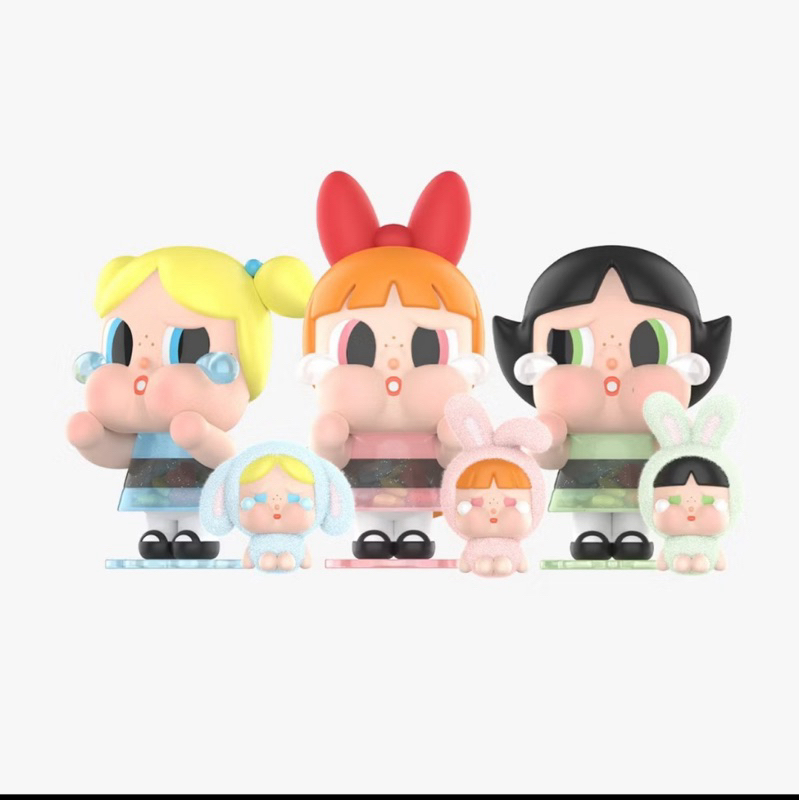 POPMART CRYBABY x The Powerpuff Girls - LIMITED EDITION FIGURE | Shopee ...