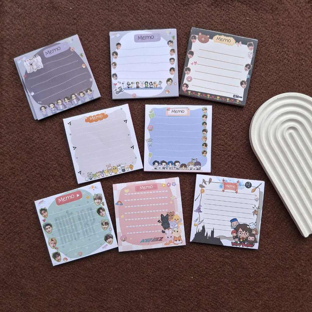 Kpop Harry Potter NCT BTS Notepad Memo Notes Memopad Notes | Shopee ...