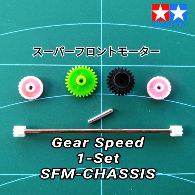 Rep _ 1set Gear Speed SFM Chassis _ Like Tamiya Mini 4WD Brocken Gigant ...