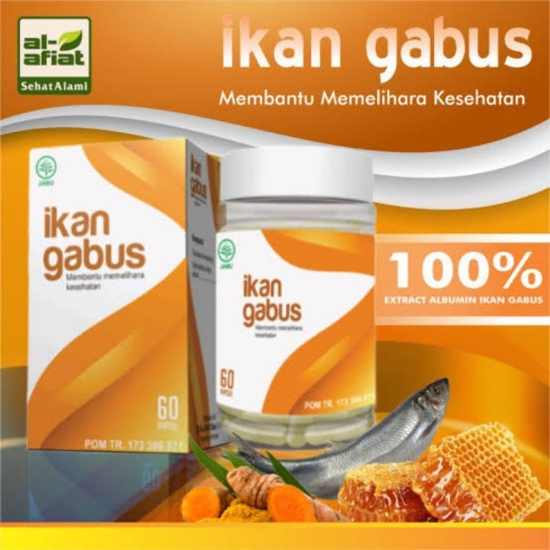 Al Afiat Snakehead Fish Snakehead Fish Extract Cursed Fish Capsules ...