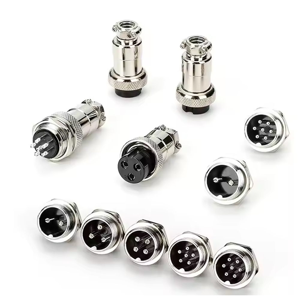 Plug Connector CB GX16 Connector 2 3 4 5 6 7 8 Pin Male Female | Shopee ...