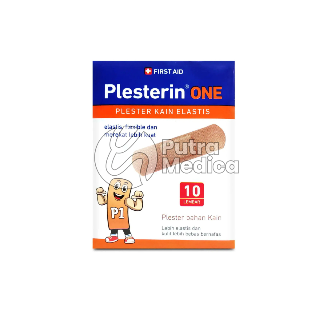 Onemed First Aid Plasterin ONE P1 Envelope contains 10 Sheets / Brown ...