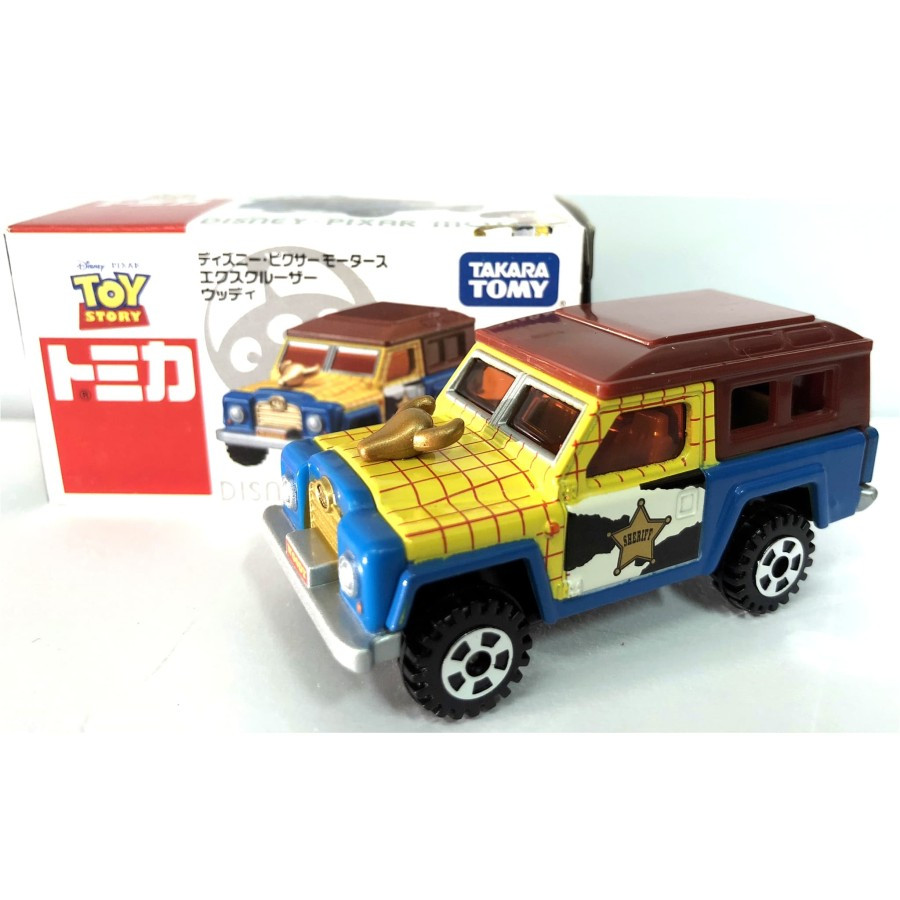 Tomica Disney Pixar Ex Cruiser Land Rover Toy Story Woody Takara Tomy Diecast car | Shopee Malaysia