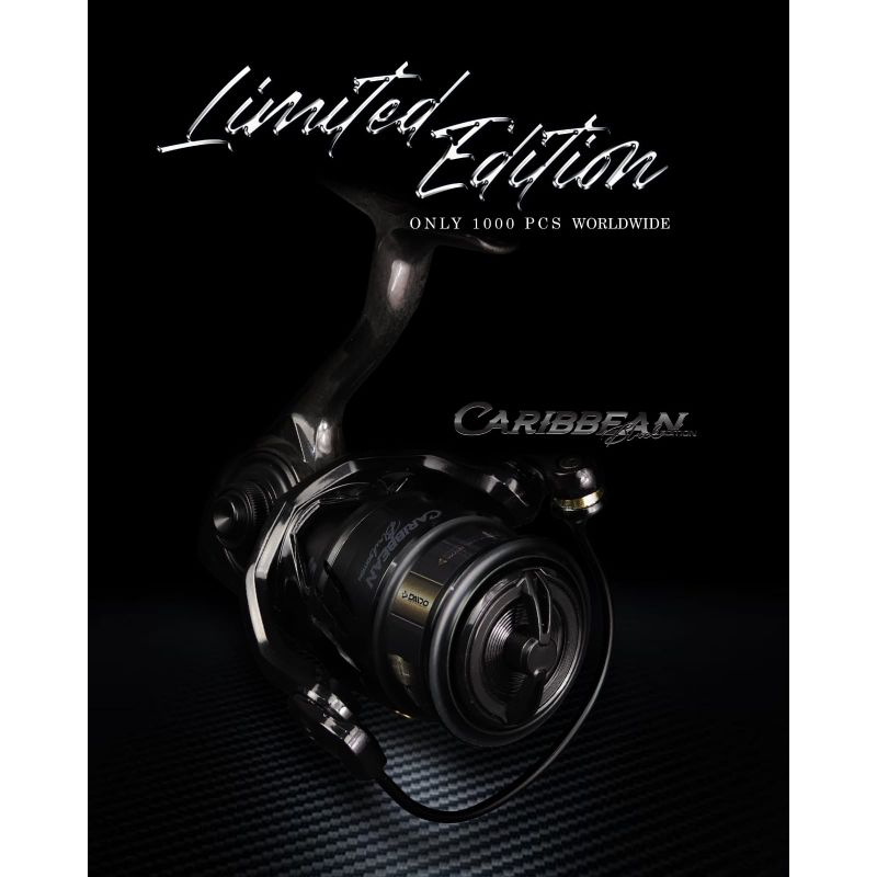 Daido Caribbean Black Edition 1000HSsw/2000HSsw Limited Edition fishing ...