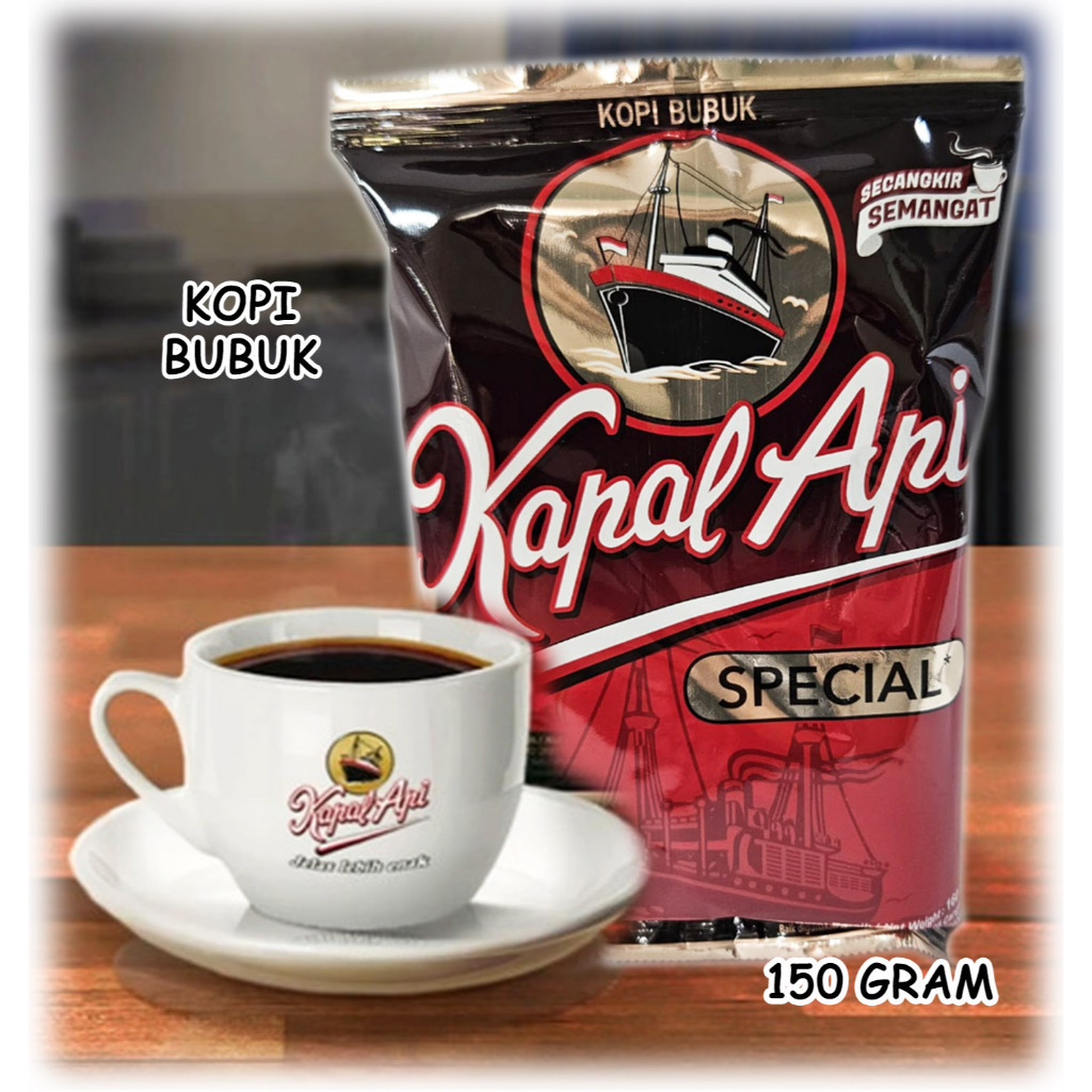 Kapal Api Ground Coffee Special Packaging 150 Grams | Shopee Malaysia