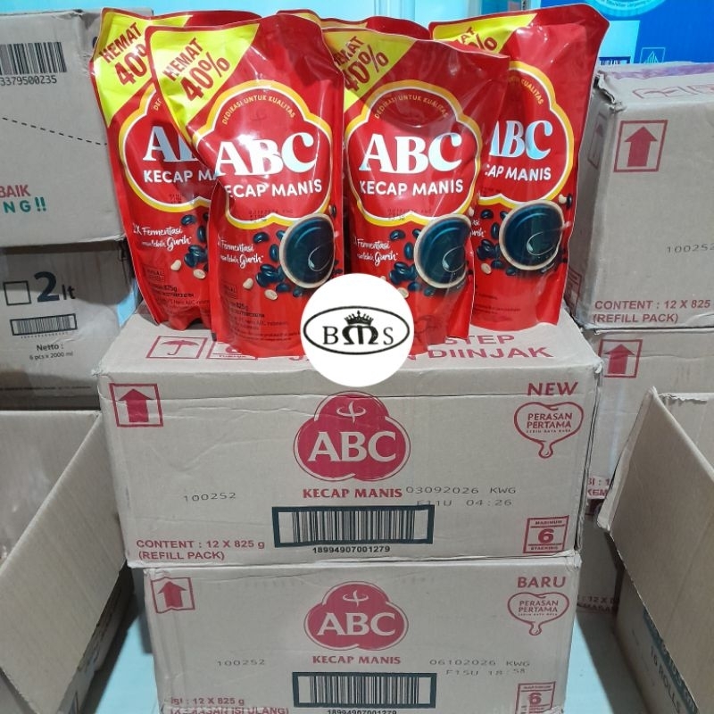 Abc soy sauce | Abc Sweet Soy Sauce 825gr (1⁄2 Dos = 6 pcs) | Shopee ...