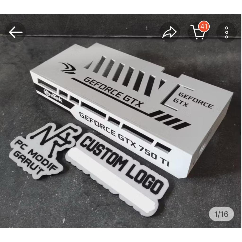 Vga COVER NON LED custom LOGO custom VGA custom DESIGN custom color ...