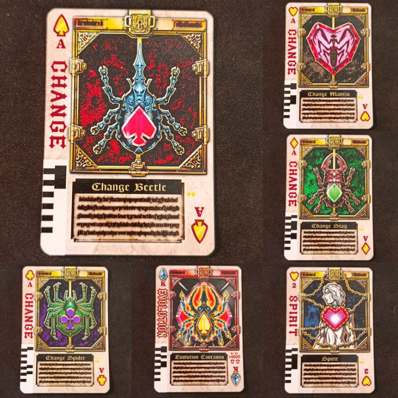 Kamen Rider Blade Rouse Card Change Beetle Evolution King Custom ...
