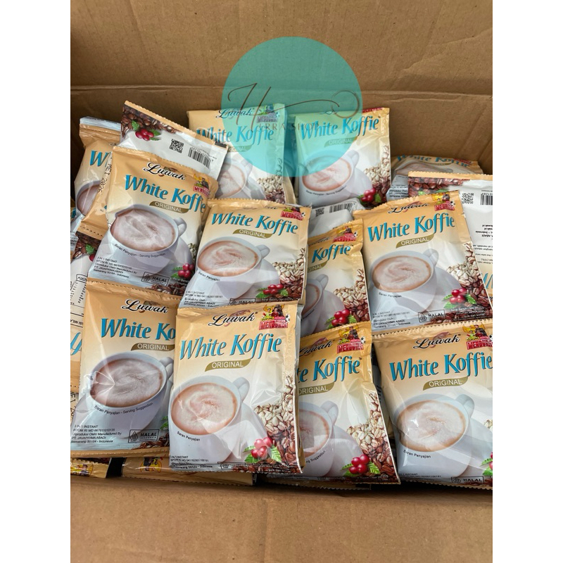 Original Luwak White Koffie Coffee 20gr 1 Plan contains 10 pcs | Shopee ...