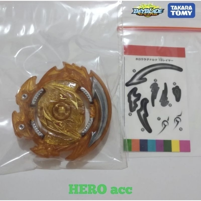 Beyblade Burst Layer Hollow Ragnaruk 1D Original TAKARA TOMY | Shopee ...
