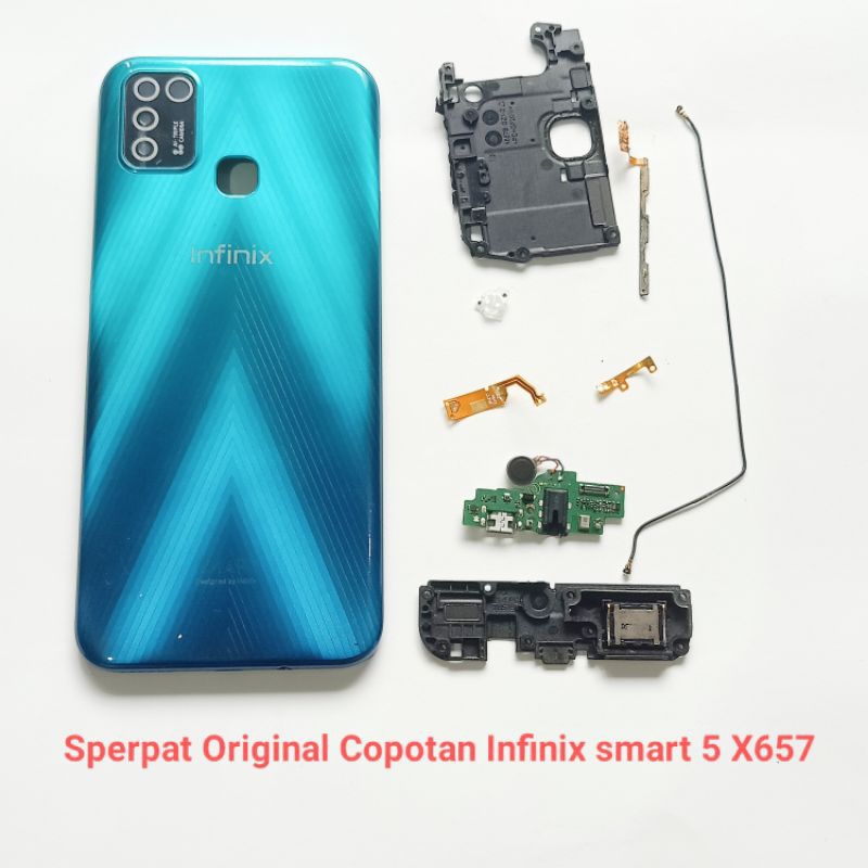 MESIN Sperpat Infinix smart 5 X657 Original Copotan backdoor cable ...