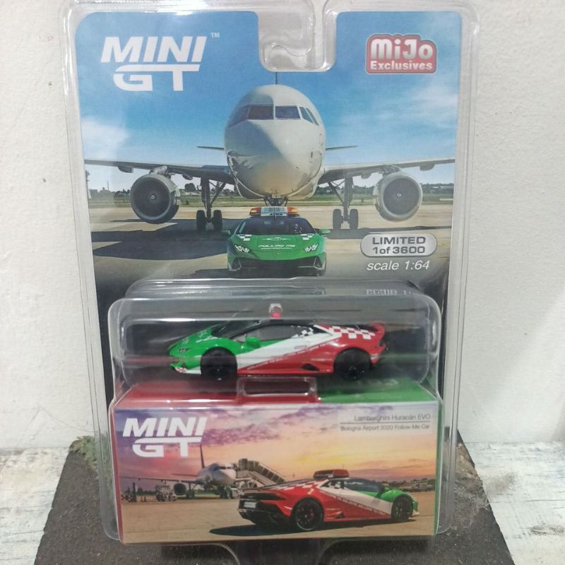 Mini GT 193 Lamborghini Huracán EVO Bologna Airport 2020 Follow-Me Car ...