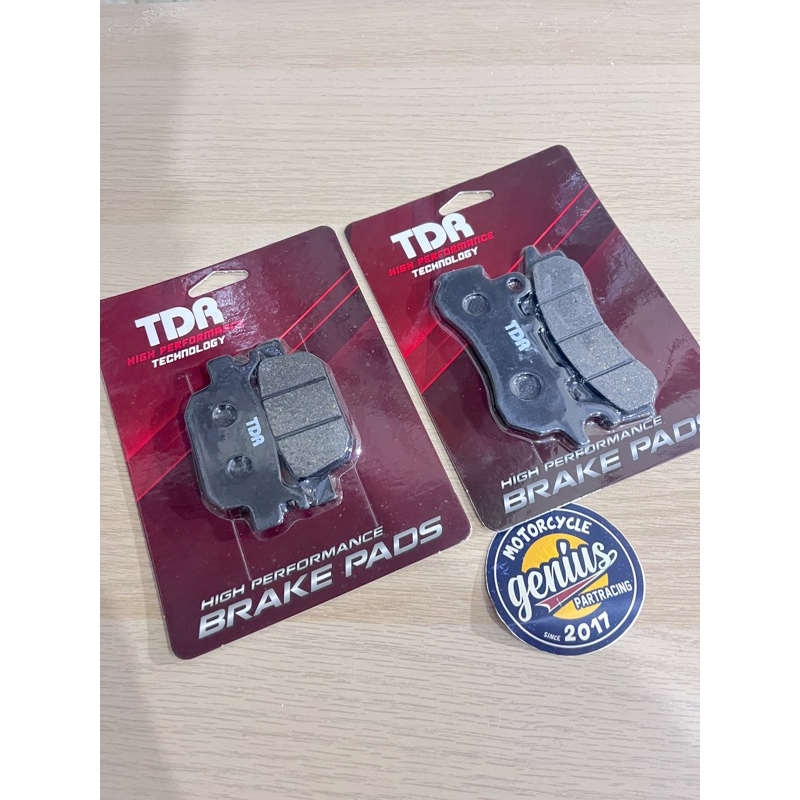 TDR BRAKE CAMP (BRAKE PAD) FRONT / REAR ADV 150/160 (CBS) - PCX 150/160 ...