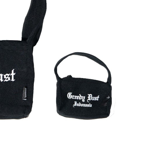 Greedy Dust Indonesia Tiny Sling Bag Black | Shopee Malaysia