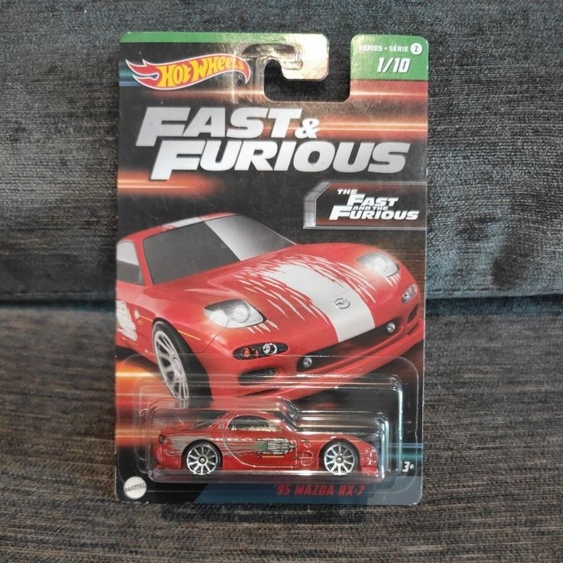 Hotwheels Fast Furious Mazda RX7 Wave 2 (FREE PROTECTOR) | Shopee Malaysia