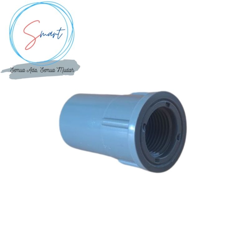 Rucika Faucet Socket AW 3 inch Sock Drat In PVC Pipe Connection ...