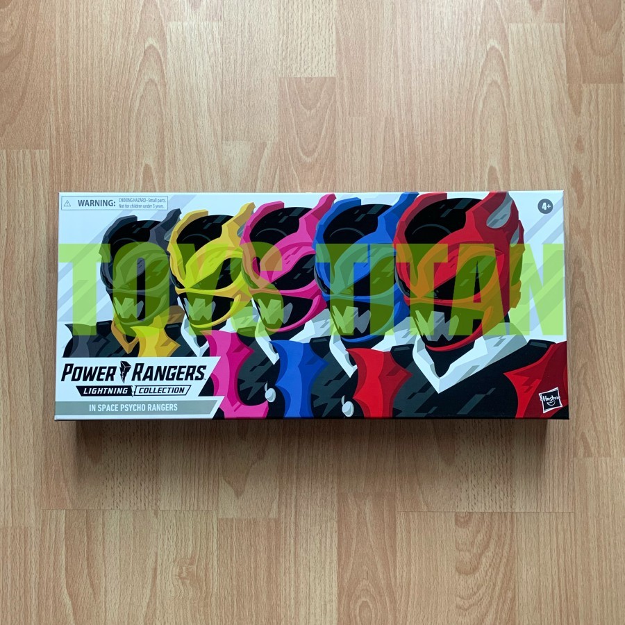 Hasbro Lightning Collection In Space Psycho Power Rangers 5 Pack ...