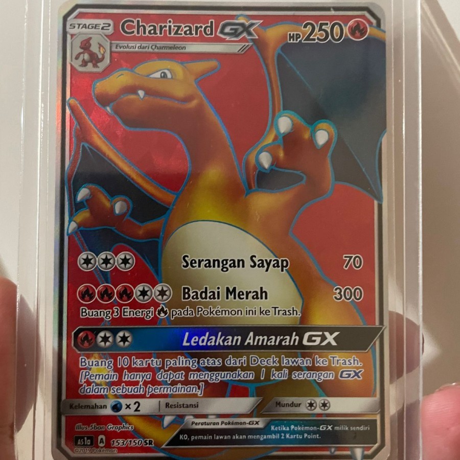 Charizard pokemon first hit gx | Shopee Malaysia