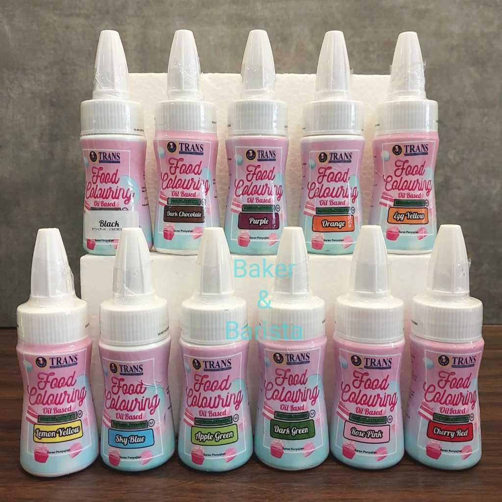 TRANS Food Coloring Oil Based TRANS Food Coloring/ 50 gr | Shopee Malaysia