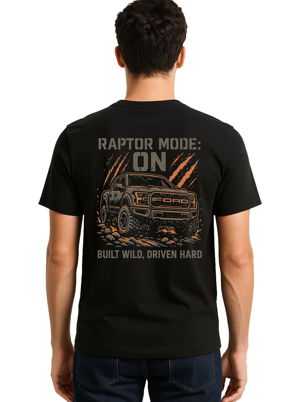 DIRTREK Ford Raptor Fashion 4x4 4wd Offroad T-Shirt | Shopee Malaysia