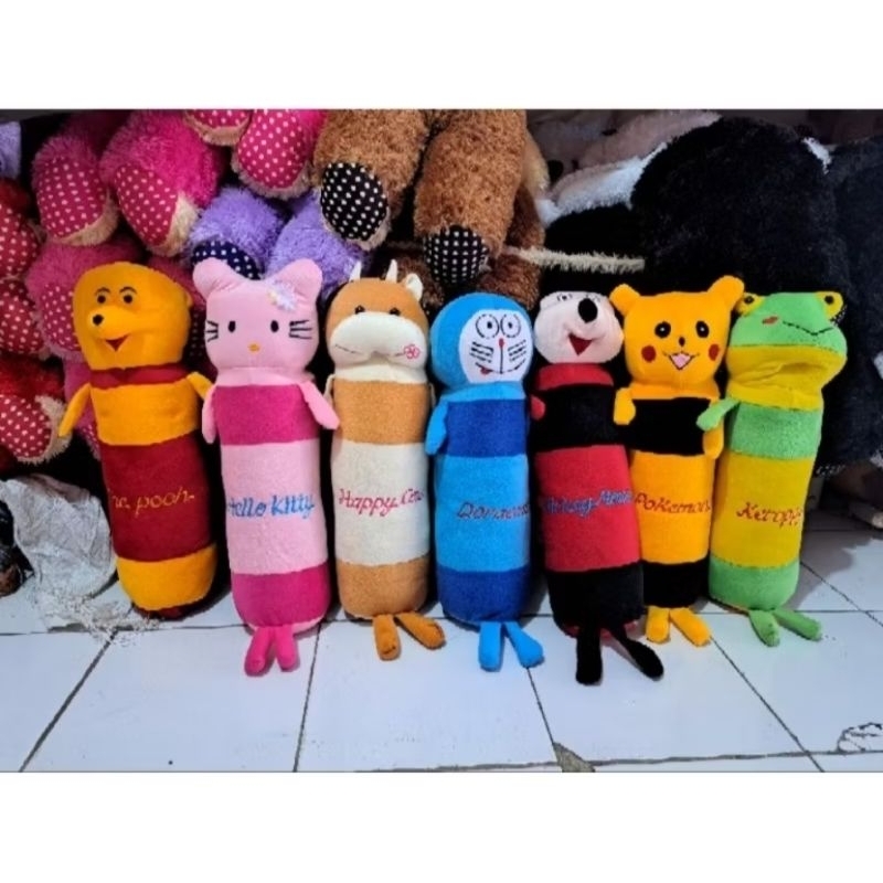Doraemon, hello kitty, mikki mouse, kerropi, Cow, the pooh, pokemon ...