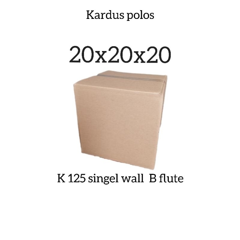 New cardboard 20x20x20 packaging box | Shopee Malaysia