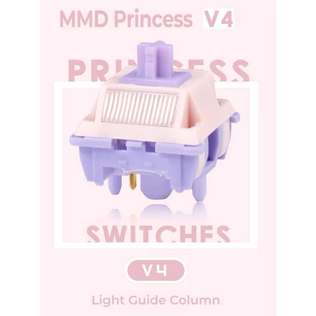 MMD Princess V4 Linear Switch Tactile Mechanical 5 Pin Switch 5-Pin ...