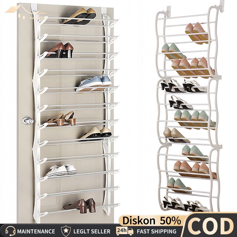 Door Shoe Rack Hanging Shoe Storage Rack Stacking Rack Slipper Rack ...