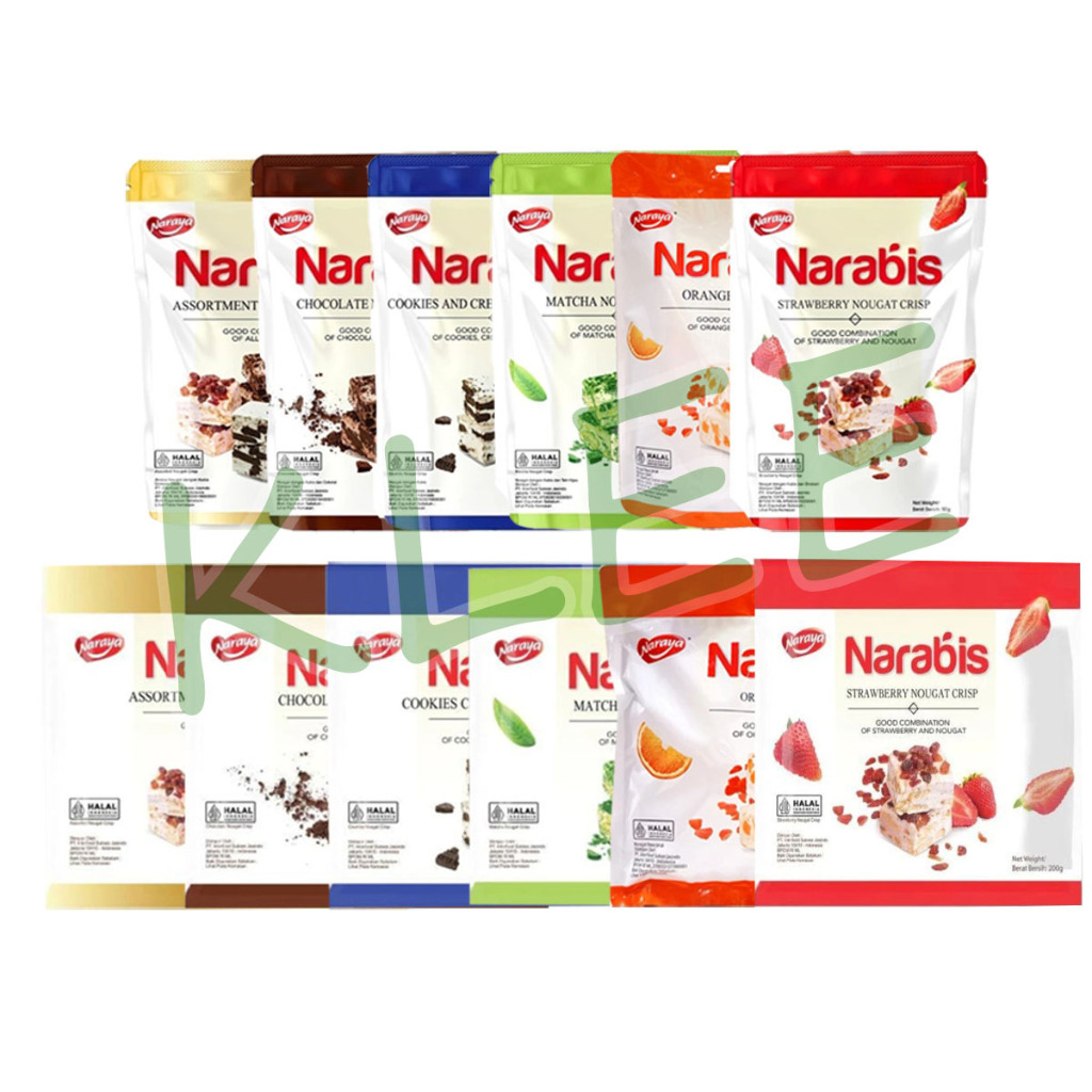 Naraya Narabis Assorment Chocolate Crumbs Matcha Orange Strawberry ...