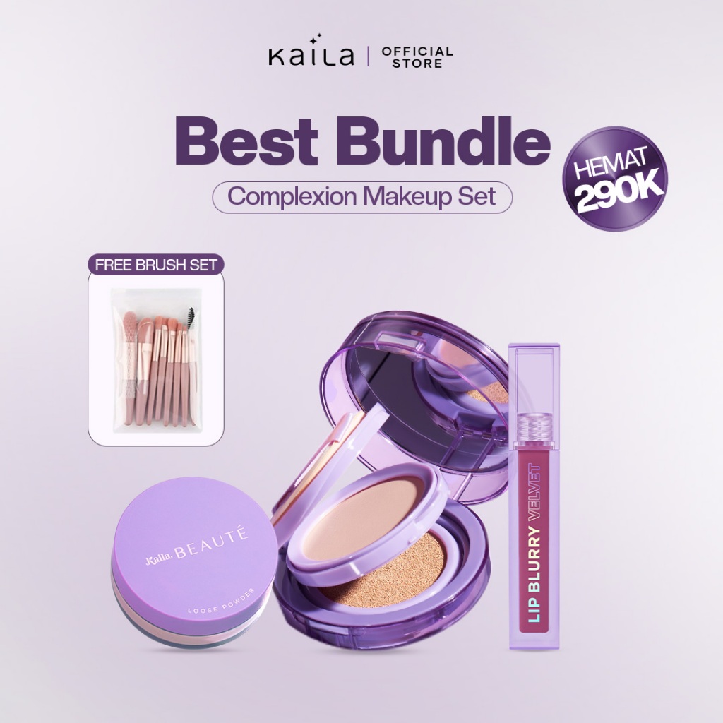 [Bundle CONTENTS 3 FREE BRUSH Set] Best Bundle Complexion Makeup Set ...