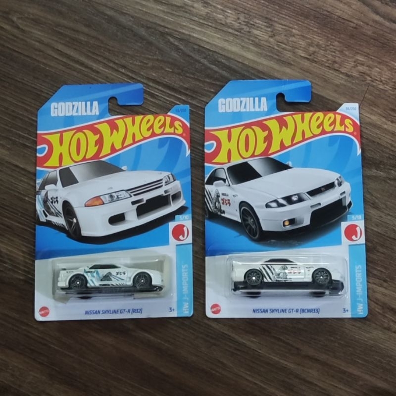 Hot Wheels Skyline R32 R33 Godzilla | Shopee Malaysia