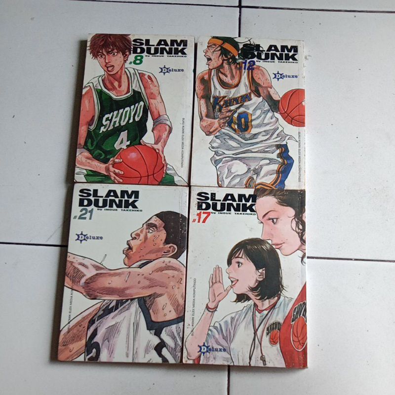 SLAM DUNK DELUXE comic VOL 8 12 17 21 SET | Shopee Malaysia