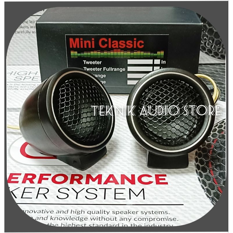 Fullrange Tweeter Speaker 2 inch Mini Classic Includes Aluminum ...