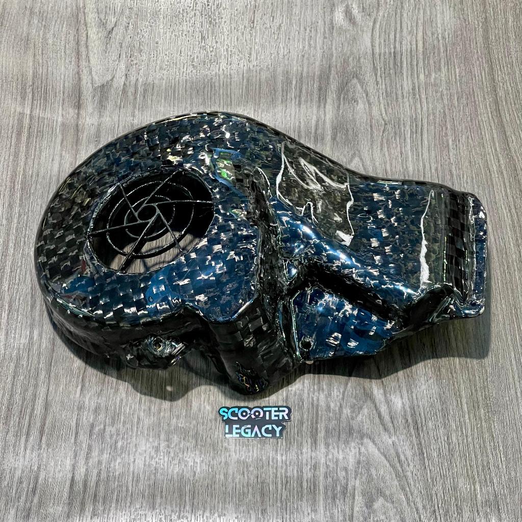Original Carbon Kevlar Spread Tow Chess Fan Cover Vespa Sprint ...