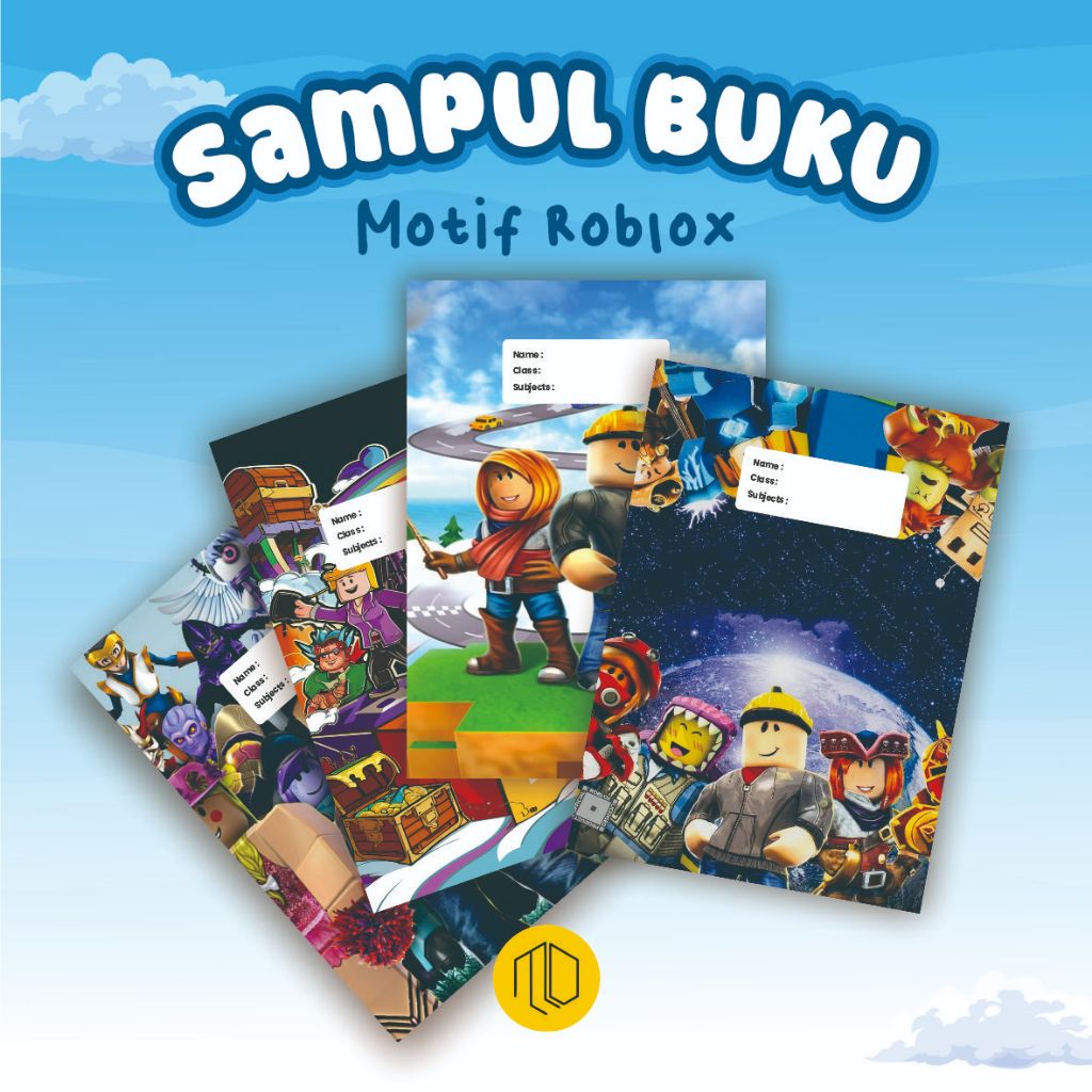 Roblox Book Cover Fill 10 PCS - Roblox Picture Notebook Cover - Custom ...
