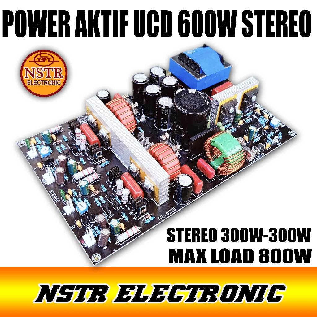 ACTIVE POWER UCD 400W STEREO + SMPS | Shopee Malaysia