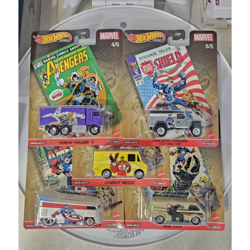 Hot Wheels Premium Pop Culture 2020 Marvel Comics Series | Hiway Hauler ...