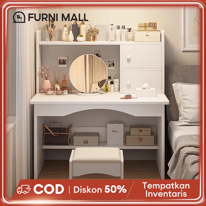 KAYU Study table Computer study table portable table Dressing table ...